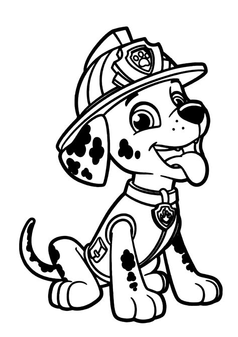 Patrulha Canina Fofo Para Colorir Imprimir Desenhos
