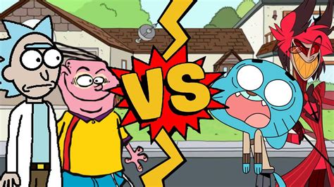 M U G E N Battles Rick Sanchez Eddy Vs Alastor Gumball Watterson
