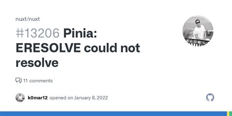 Pinia ERESOLVE Could Not Resolve Issue 13206 Nuxt Nuxt GitHub