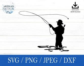 Fishing Design Fishing Png Fishing Svg Vector Dxf Cut Files Fishing Rod