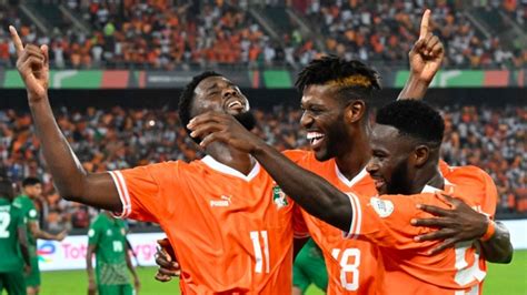 CAN 2023 Deuxième match de la Poule A Côte d Ivoire vs Nigeria