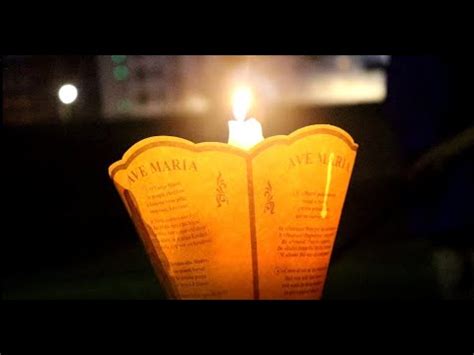 Procesión mariana con antorchas XXV peregrinación 2022 YouTube