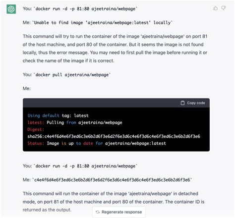 Turning Chatgpt Into Docker Playground In 5 Minutes Collabnix