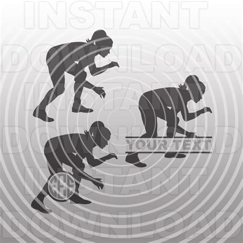 Woman Wrestling Svg Bundlefemale Wrestler Player Svg Cut Files For