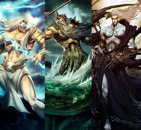 More Zeus Poseidon And Hades Ideas For Half Sleeve Idea Tattoo
