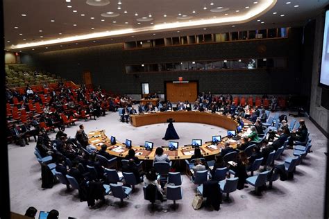 Gaza le Conseil de sécurité de lOnu vote laide humanitaire mais pas
