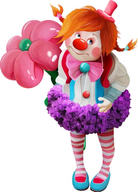 Clown Png Fleur Clown Circus Payaso Png