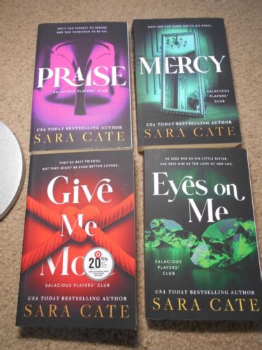 Set Of 4 Salacious Players Club Eyes On Me Give Me More Mercy Praise