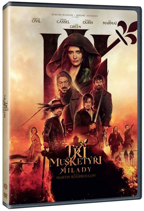 Tři mušketýři Milady 2023 DVD DVD PREMIERY CZ