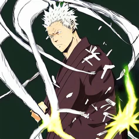 Gojo From Jujutsu Kaisen Domain Expansion Stable Diffusion Openart