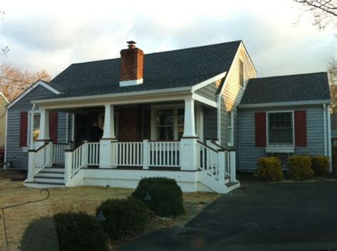 Cape Cod House Front Porch Ideas
