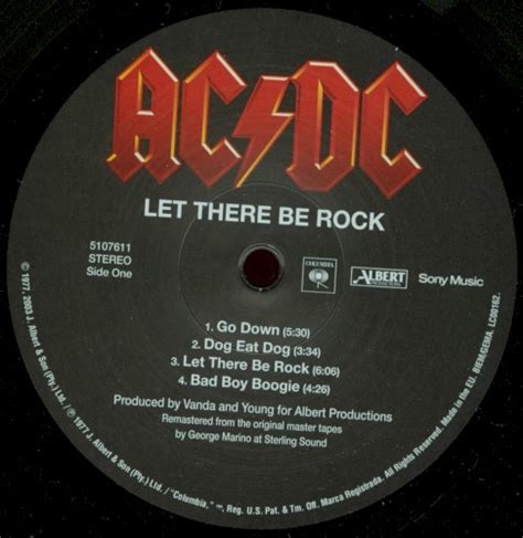 Release Let There Be Rock By AC DC Cover Art MusicBrainz