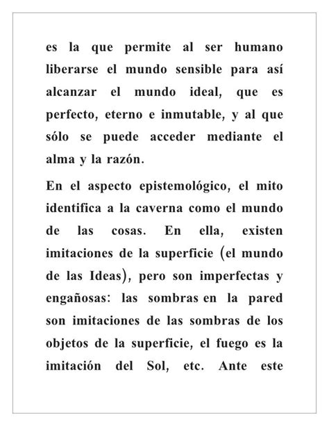Plat N An Lisis El Mito De La Caverna Mitos Teoria De Platon
