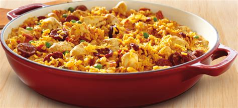 Spanish Chicken Chorizo Paella Recipe Continental Recipes
