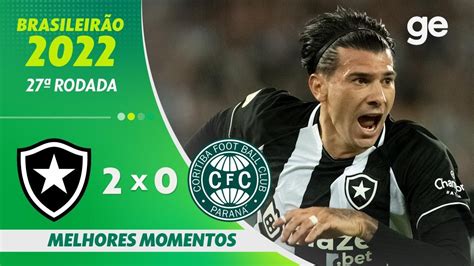 VÍDEO Gols e melhores momentos da vitória do Botafogo sobre o