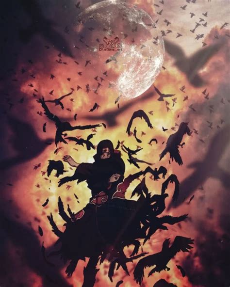 Itachi Uchiha Wallpaper Editing By Me Dr Stone Art On Instagram