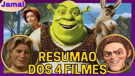 A Hist Ria Completa De Shrek Em V Deo Youtube