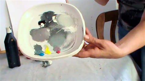 COMO HACER COLOR GRIS GRIS AZULADO GRIS PERLA YouTube