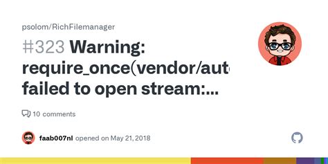 warning require once vendor autoload php failed to open stream no such file or directory in