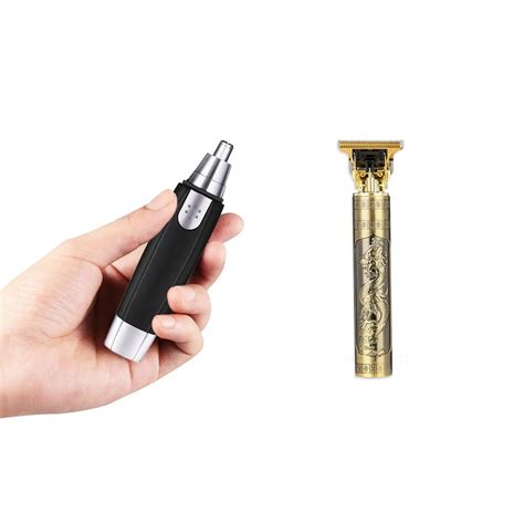 Kit Cuidados Masculinos Barbeador E Aparador De Pelos Maquina Cortar