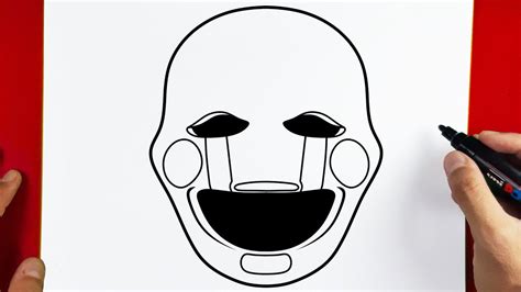 Como Dibujar A Puppet De Fnaf Paso A Paso Easy Drawings Dibujos The