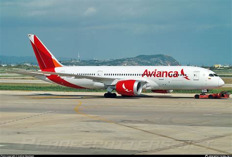 N795AV Avianca Boeing 787 8 Dreamliner Photo By Andrey Nesvetaev ID
