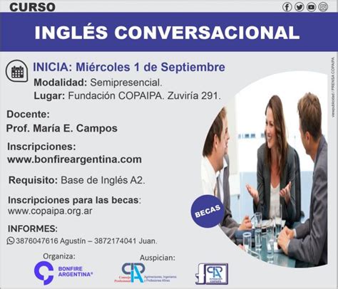 Curso Inglés Conversacional