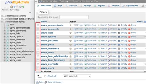 how to repair mysql database tables support