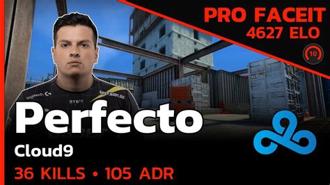 Perfecto Cloud9 HIGH ELO FACEIT W N0rb3r7 VERTIGO FACEIT LVL 10