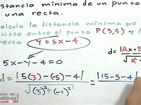 In Til Anfitriona Desastre Formula Distancia Punto Recta Procesando