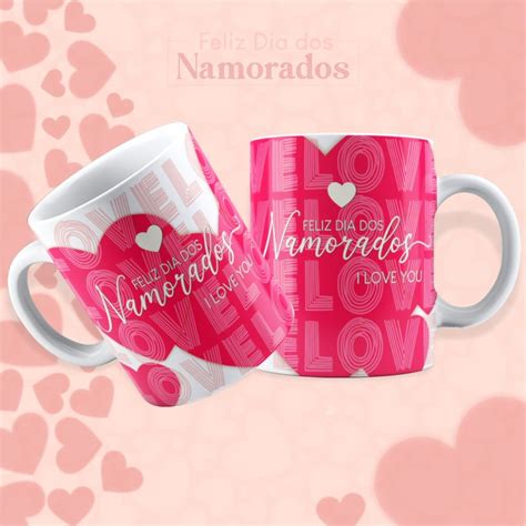 Estampas Canecas Dia Dos Namorados 2023 Editável Corel Draw Studios Cat