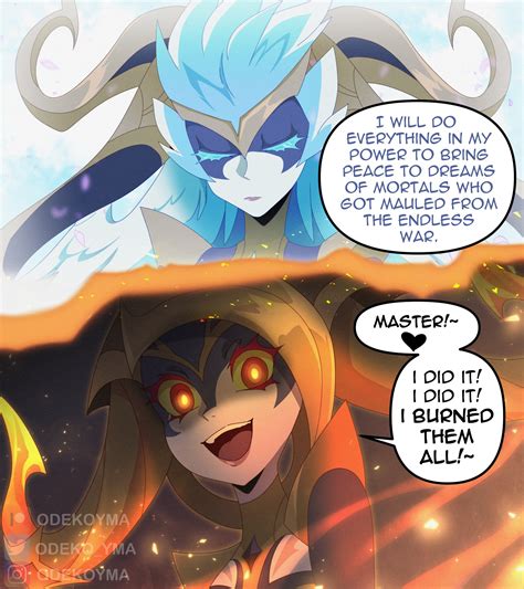 Lillia And Nightbringer Lillia League Of Legends Drawn By Odeko Yma
