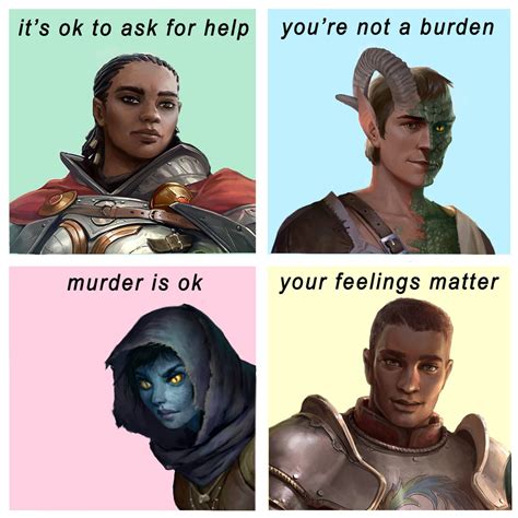 Owlcat Games On Twitter Some Heartfelt Advice For Your Blessed