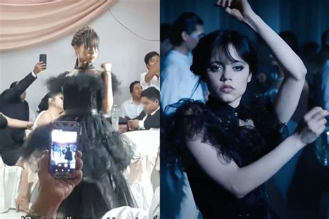 Joven Recrea Baile De Merlina En Fiesta De Xv A Os Se Hace Viral
