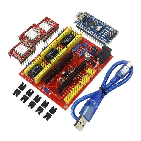 3DV4 CNC Shield V4 Engraving Machine Nano 3 0 With USB A4988 Reprap