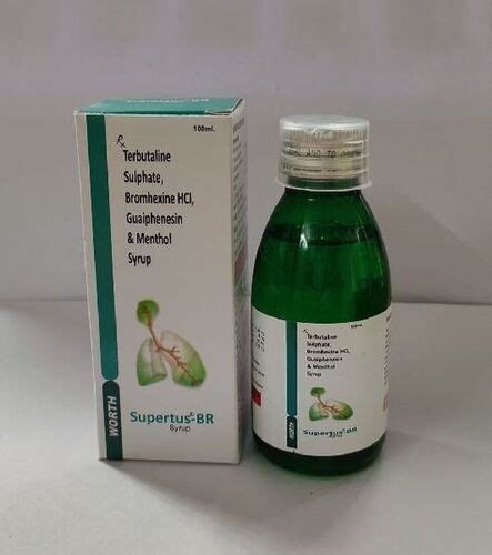 Bromhexine Hcl Mg Terbutaline Sulphate Guaiphenesin Menthol