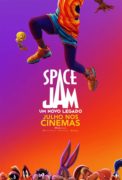 AToupeira Confira o novo pôster nacional de Space Jam Um Novo Legado