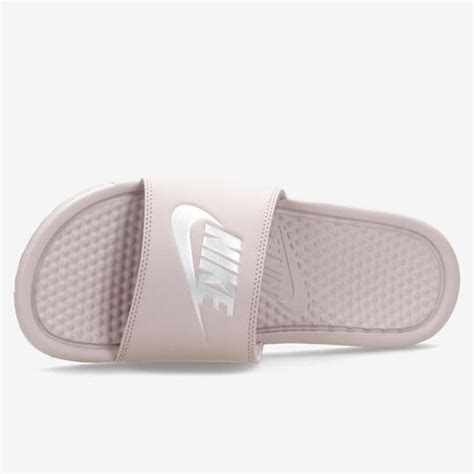 Venta Chanclas Nike Benassi Mujer Rosa En Stock