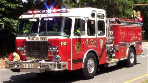 Berkeley Township Manitou Park Fire Company Engine Responding