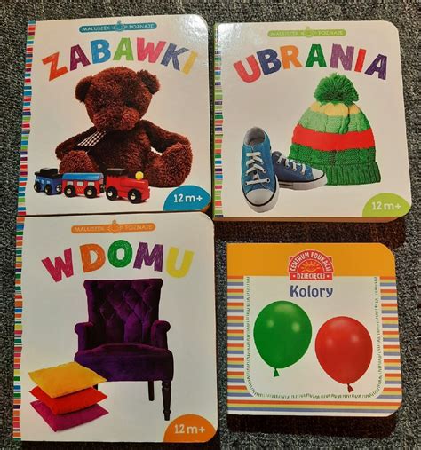 Zestaw Ksi Eczek Edukacyjnych Dla Ma Ych Dzieci D Kup Teraz