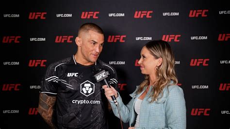 Dustin Poirier UFC 299 Backstage Reaction Fotnet24