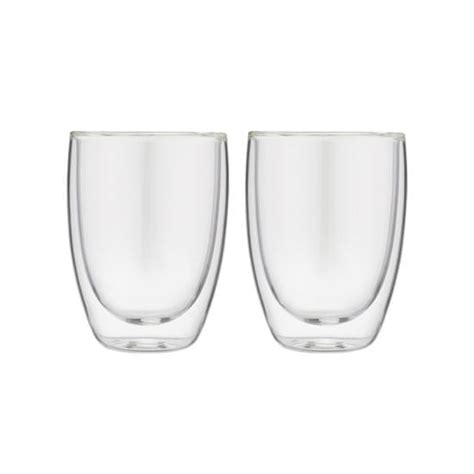 Forever Moka Pots Set Kozarec Za Cappuccino Z Dvojnim Steklom Ml