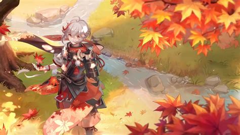 Genshin Impact Kazuha Live Wallpaper 2560x1440