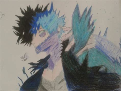 tentei desenhar o Dabi boku no hero mas não ficou muito bom