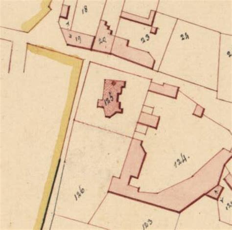 Cadastre napoléonien Bondy Section B dite du Gros Chêne détail