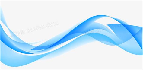 手绘蓝色绸带图片免费下载 PNG素材 编号z09igq40z 图精灵