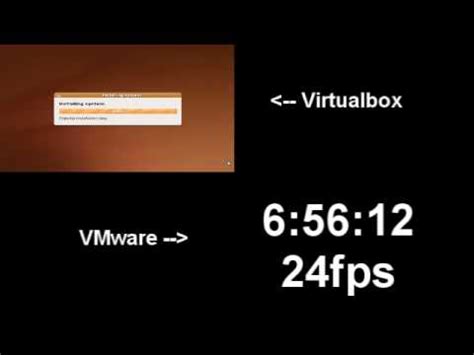 VMware Vs Virtualbox Install Speed YouTube