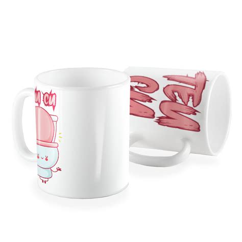 Caneca Meditação Divertida Rose Teu Cu Elo7 Produtos Especiais