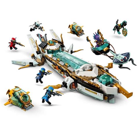 Lego NINJAGO 71756 Barco De Asalto Hidro Submarino De Juguete Juegos