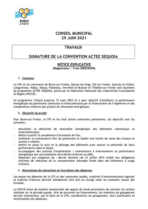 Calaméo 20 NOTICE PROJETDELIB Actée Sequoia Bures Sur Yvette